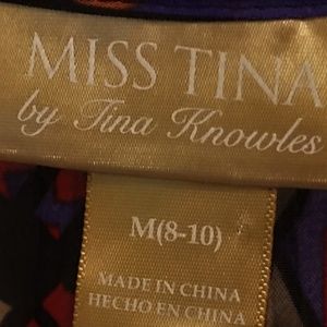 Miss Tina | Swim | Miss Tina By Tina Knowles Beach Coverup Tunic M ...